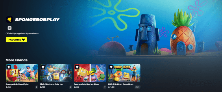 Fortnite releases collaboration with SpongeBob — Rectify Gaming