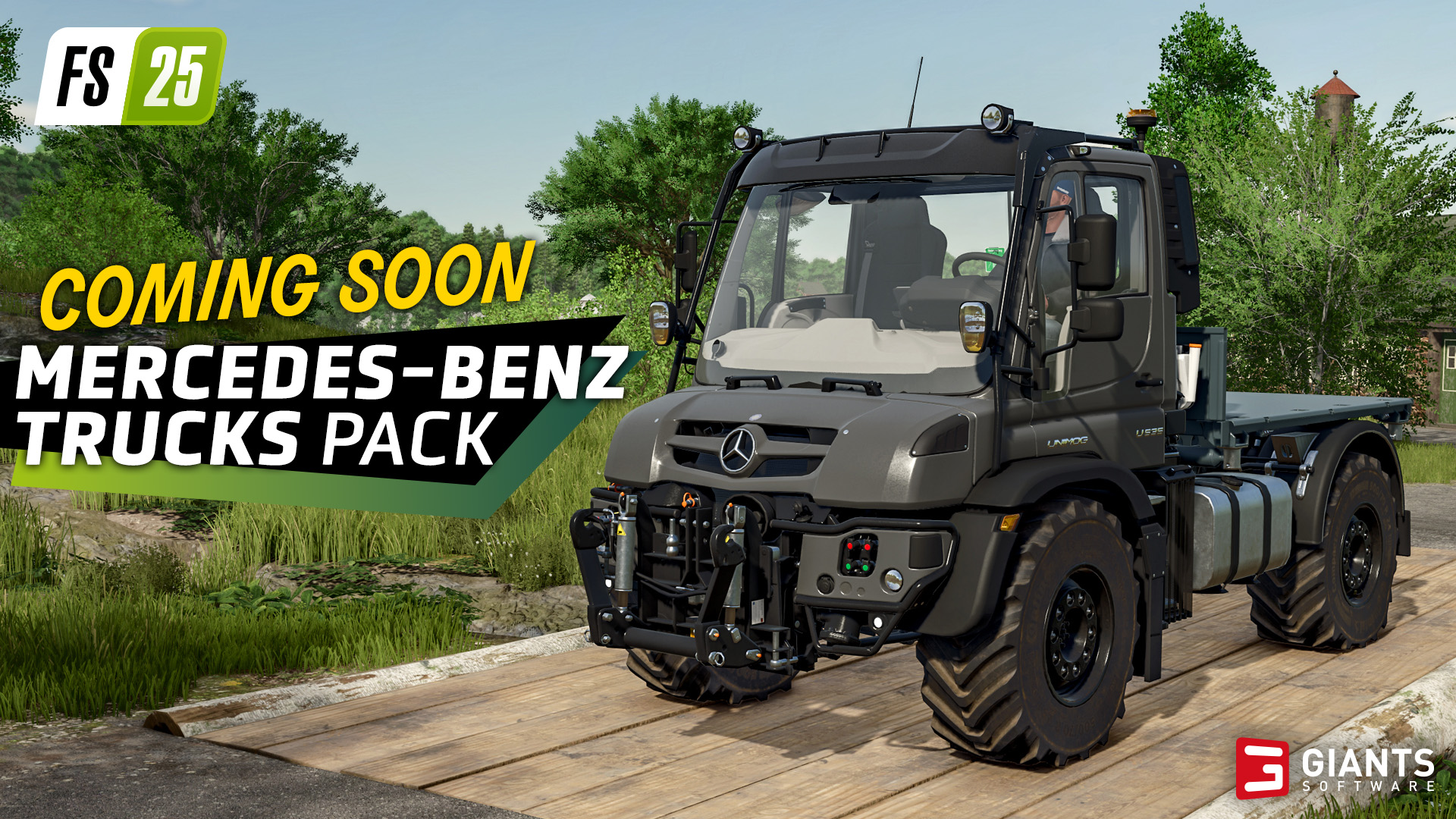 Farming Simulator 25 receives Mercedes-Benz trucks — Rectify Gaming